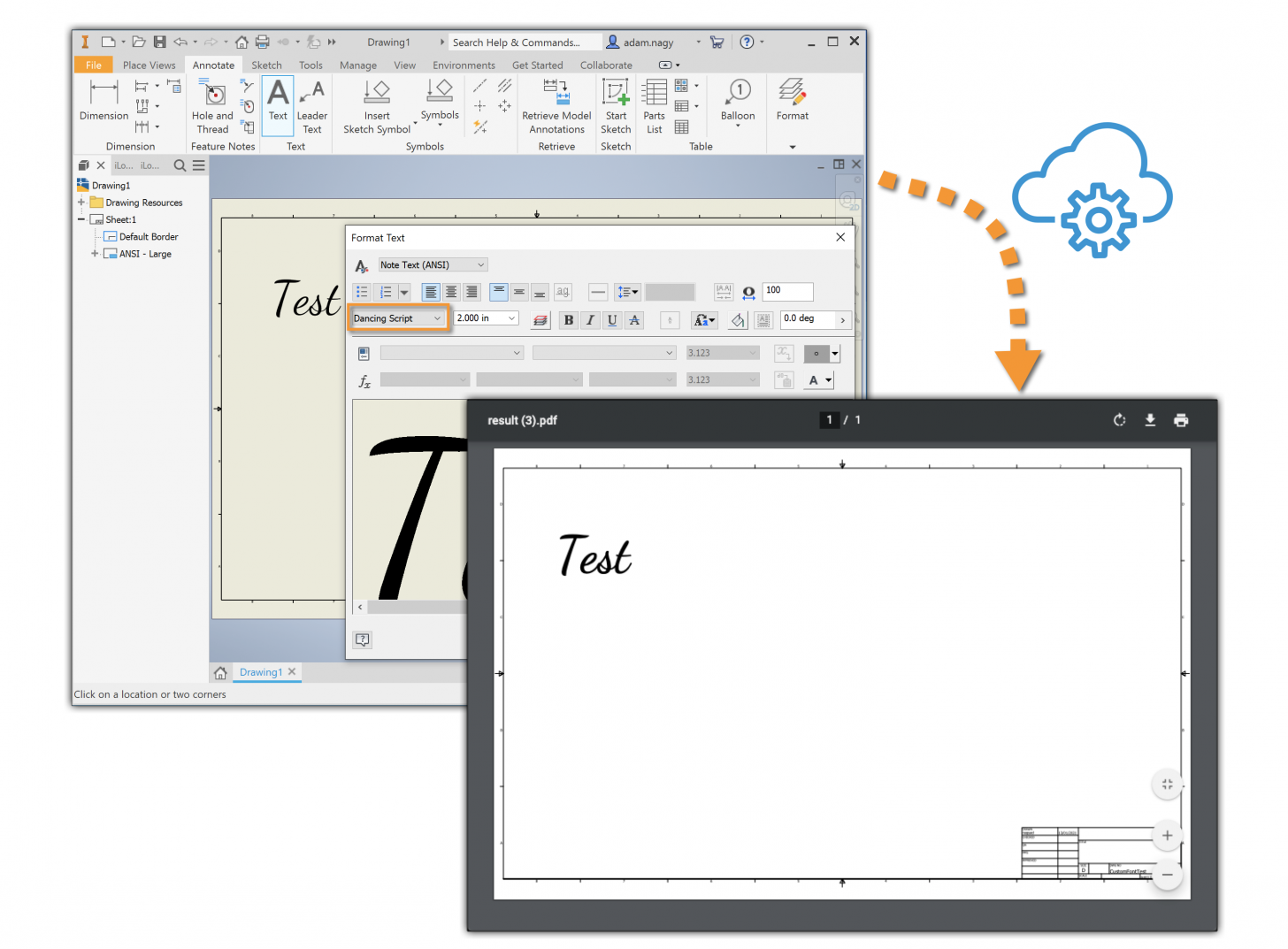 Use Custom Fonts On Design Automation Autodesk Platform Services