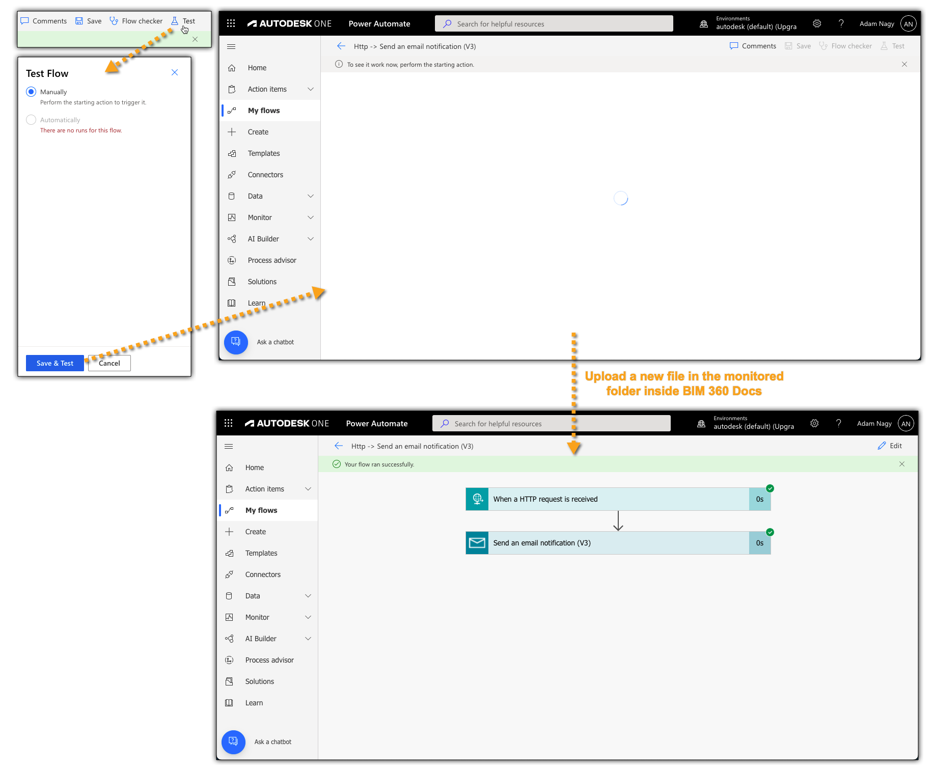 Use Webhooks In Power Automate Autodesk Platform Services